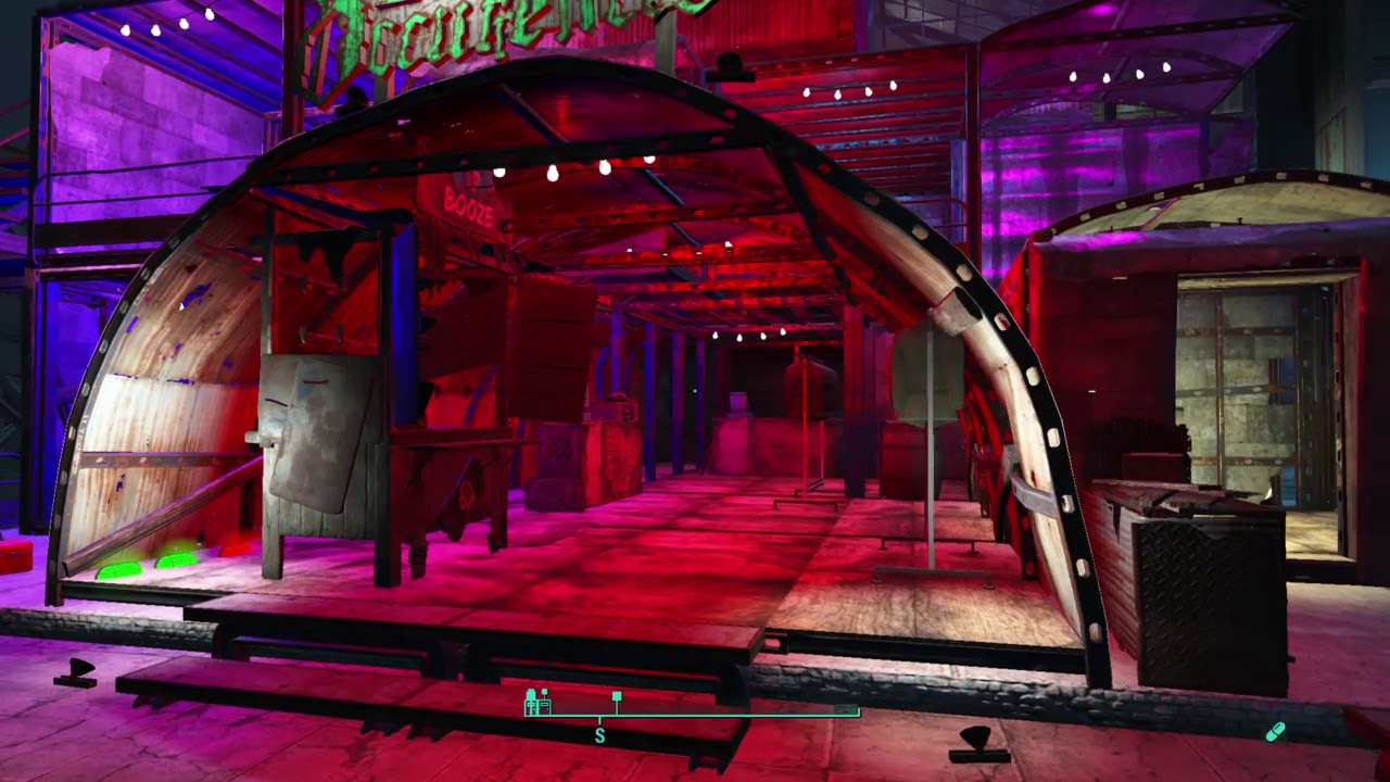 Fallout 4 - Early Neon Town Settlement Tour - YouTube