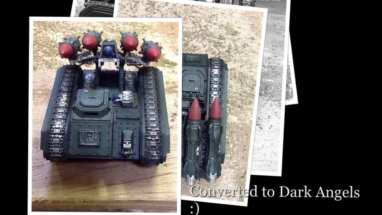 Warhammer 40,000 Imperial Guard/Dark Angels Manticore - YouTube