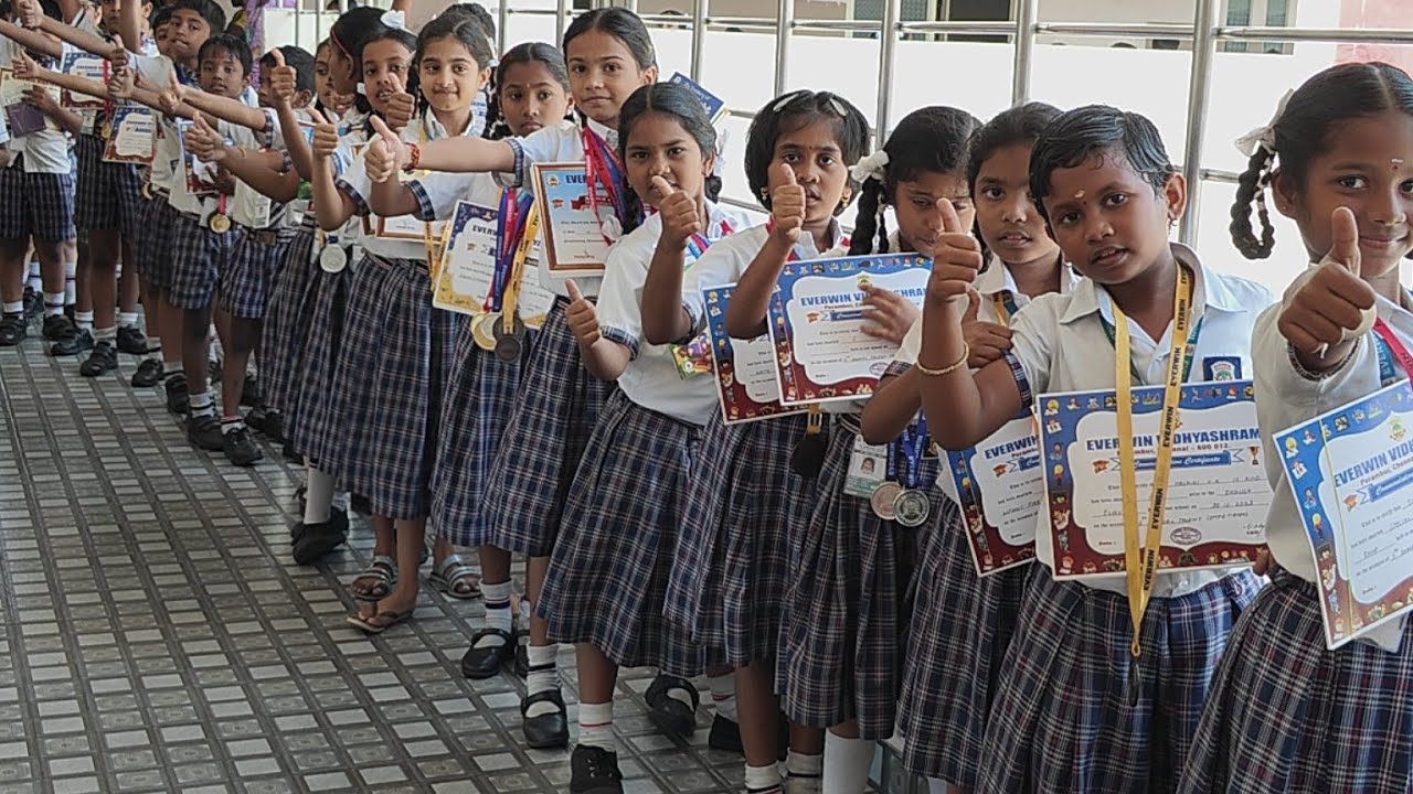 6th ANNUAL PRIZE DAY AT EVERWIN VIDHYASHRAM, PERAMBUR - YouTube