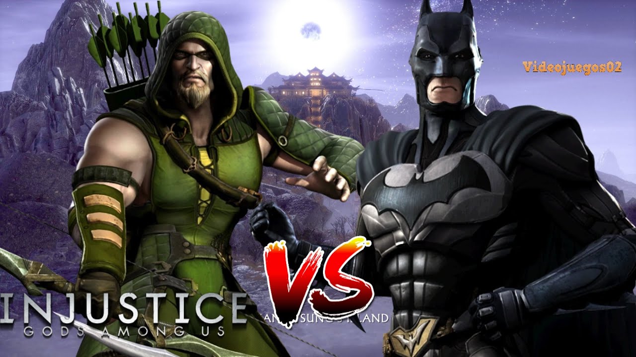 Injustice: Gods Among Us - Batman vs Green Arrow - YouTube
