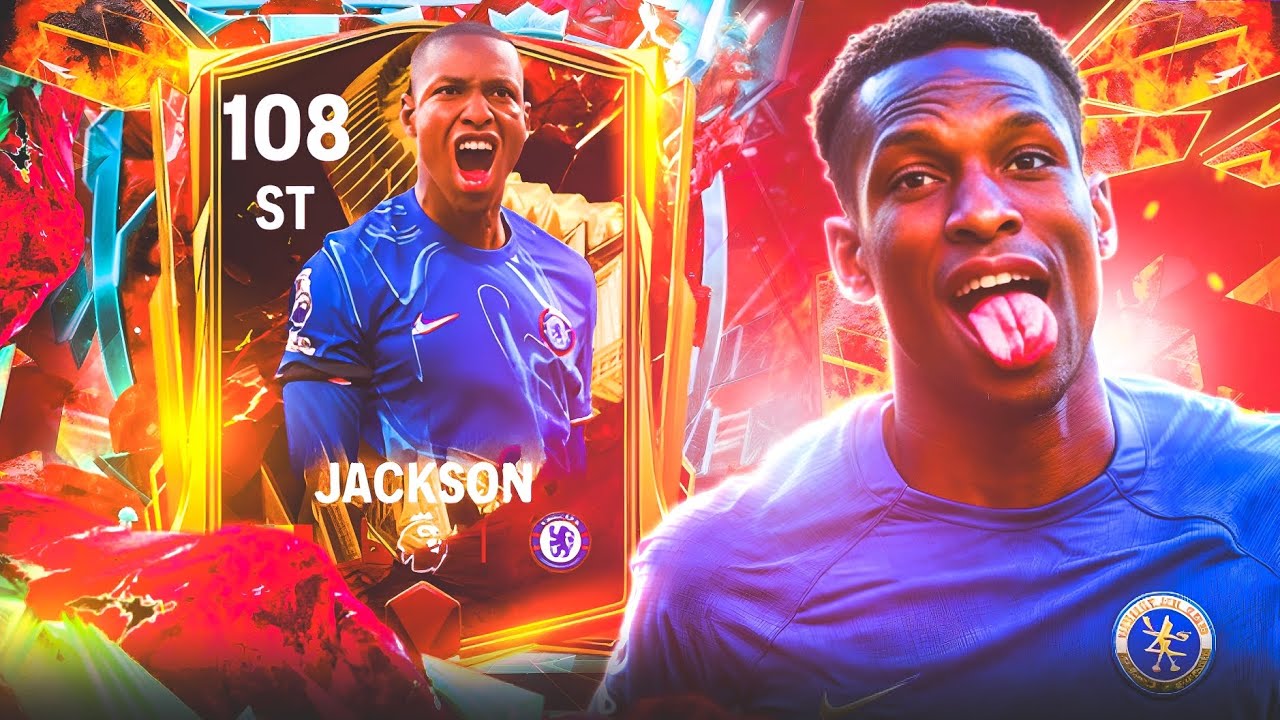 NICOLAS JACKSON 🇸🇳 REVIEW FC MOBILE || TEAM OF THE YEAR EVENT NICOLAS ...