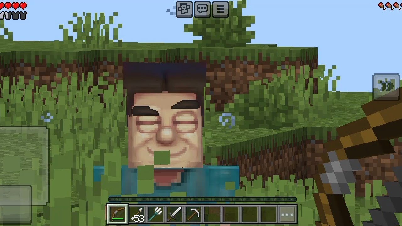 Surviving the Grotesque Steve for a Night in Minecraft Hardcore - YouTube