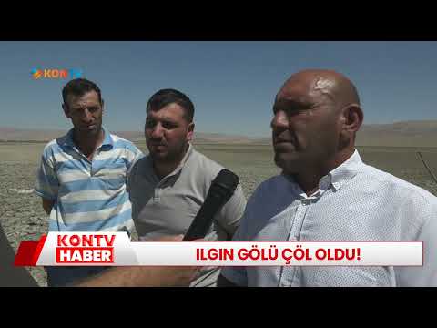 Ilgın Gölü çöl oldu