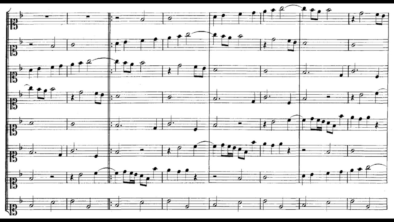 Bach - Canon a 7, BWV 1078 - YouTube