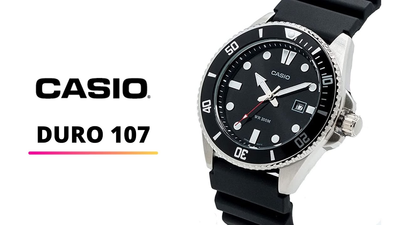 Casio Duro MDV-107 – Best Value Dive Watch You Can Buy? - YouTube