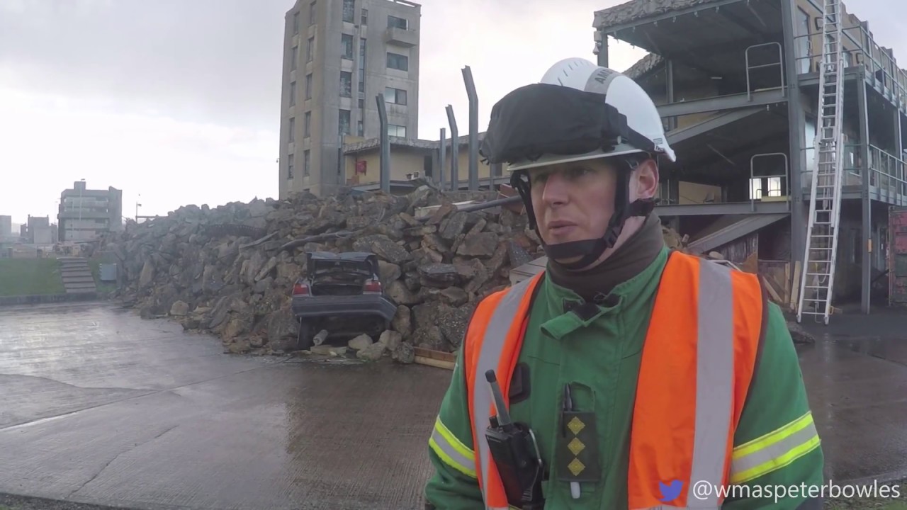 WMAS HART USAR Exercise at Fire Service College - YouTube