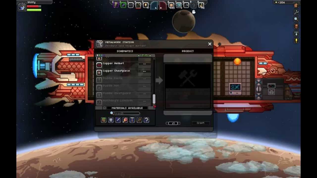 Starbound - Penguin UFO Boss (Night/80sec) - YouTube