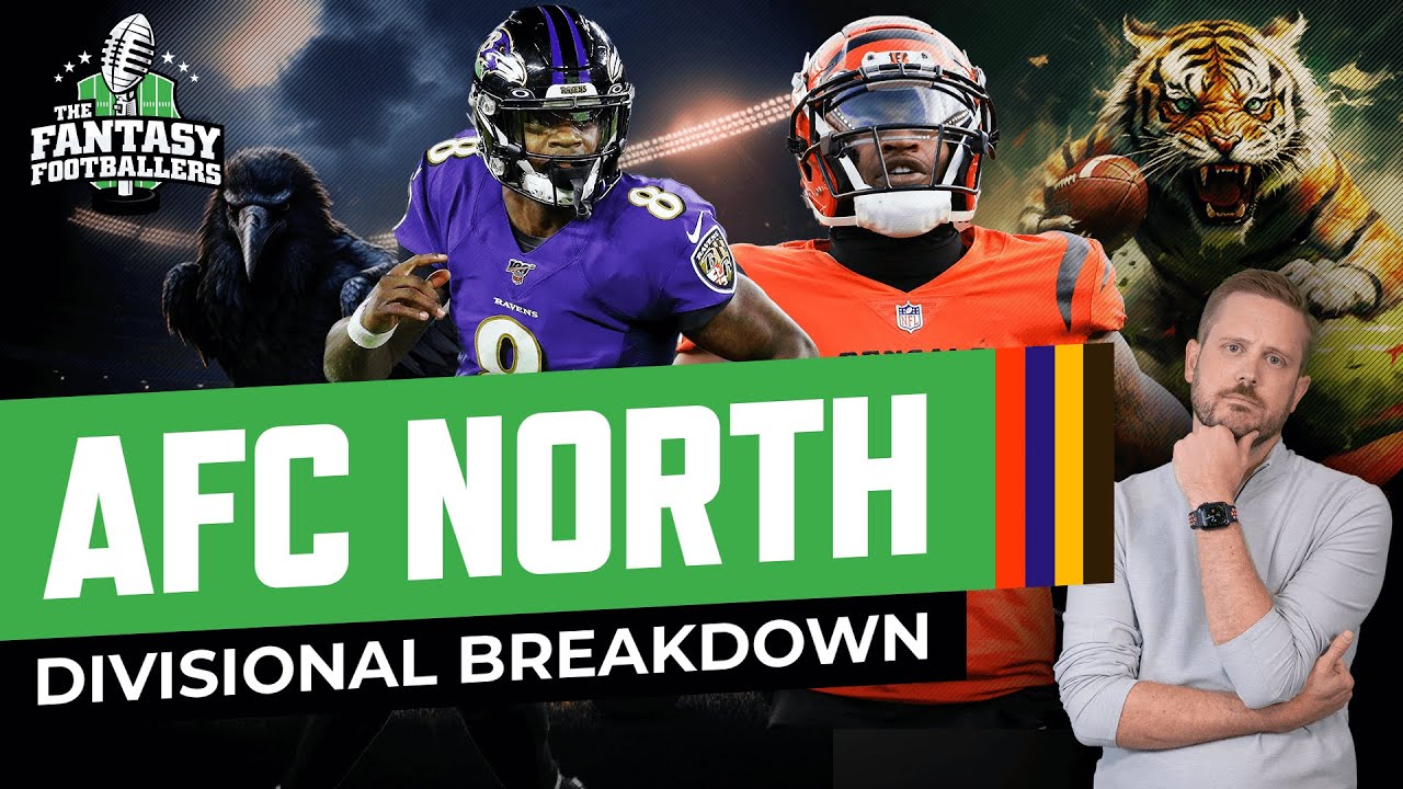 AFC North Breakdown + TD Scorers | Fantasy Football 2023 - Ep. 1418 - YouTube