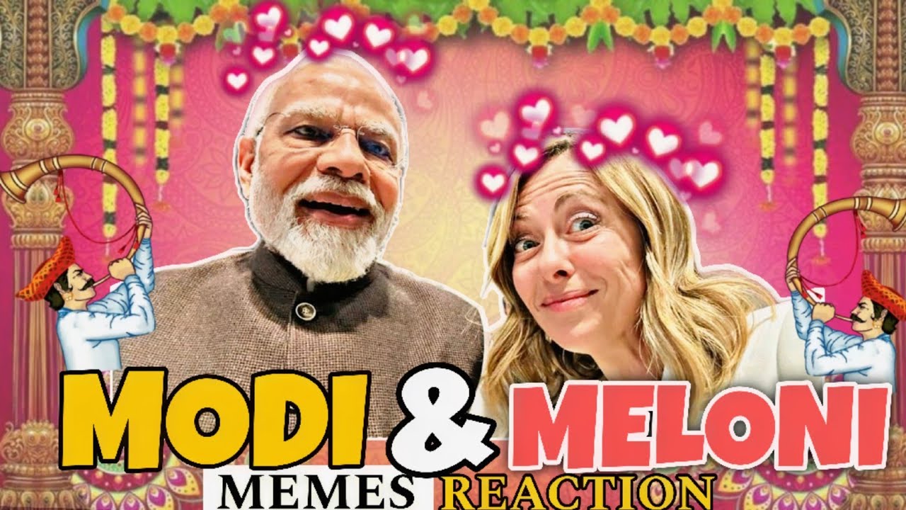 MODI & GIORGIA MELONI LOVE MEMES 😍 | #triggeredinsaan - YouTube