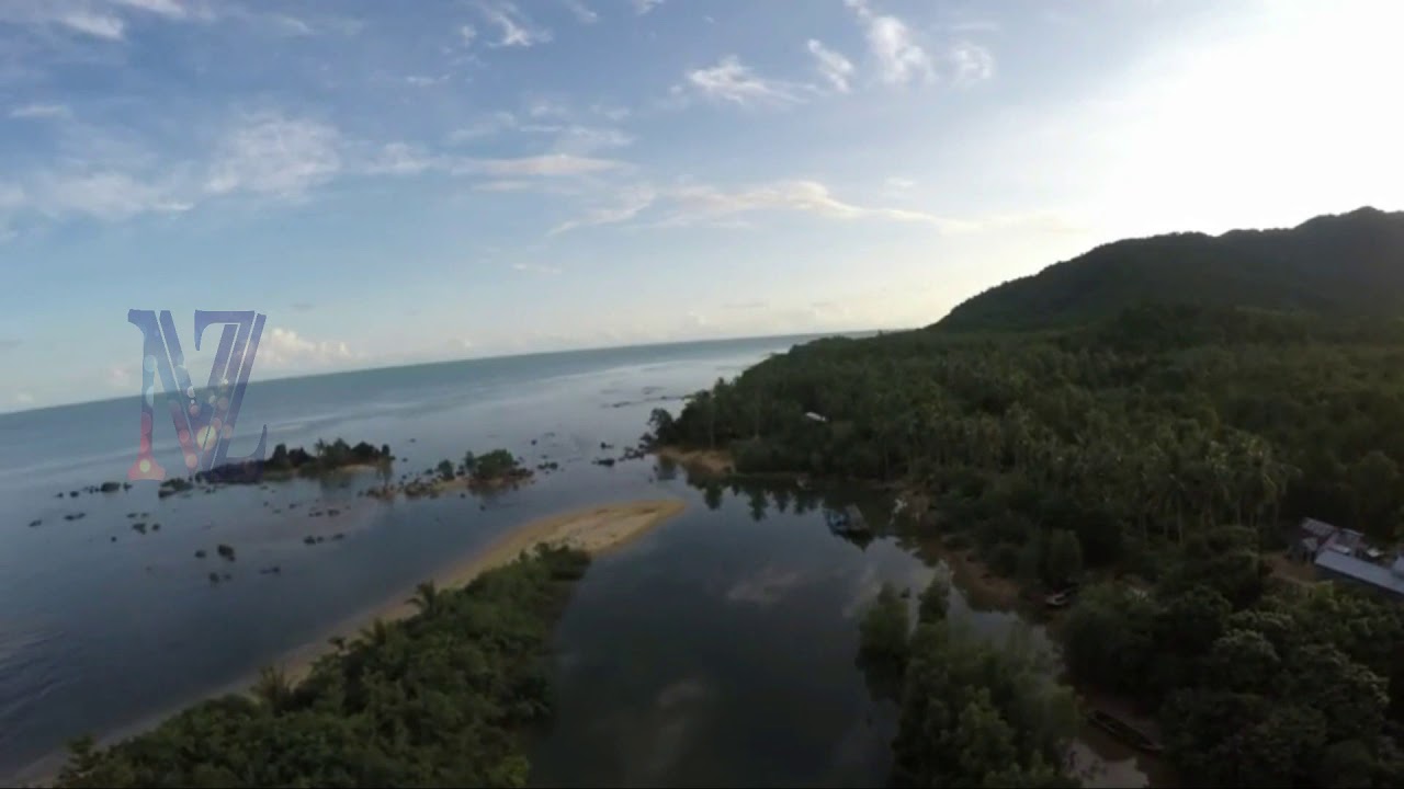 Tempat Wisata Pantai Batu Nenek Temajuk Sambas Kalimantan Barat - YouTube