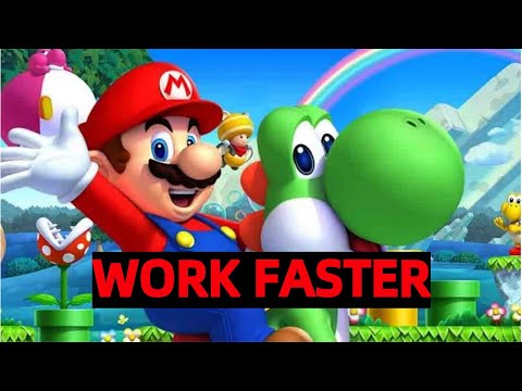 FAST MARIO KART MUSIC | MORE PRODUCTIVE WORK