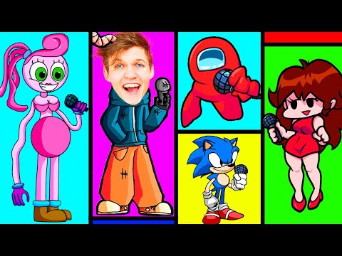 TOP 5 CRAZIEST FRIDAY NIGHT FUNKIN MODS EVER! (LANKYBOX REACTION!)