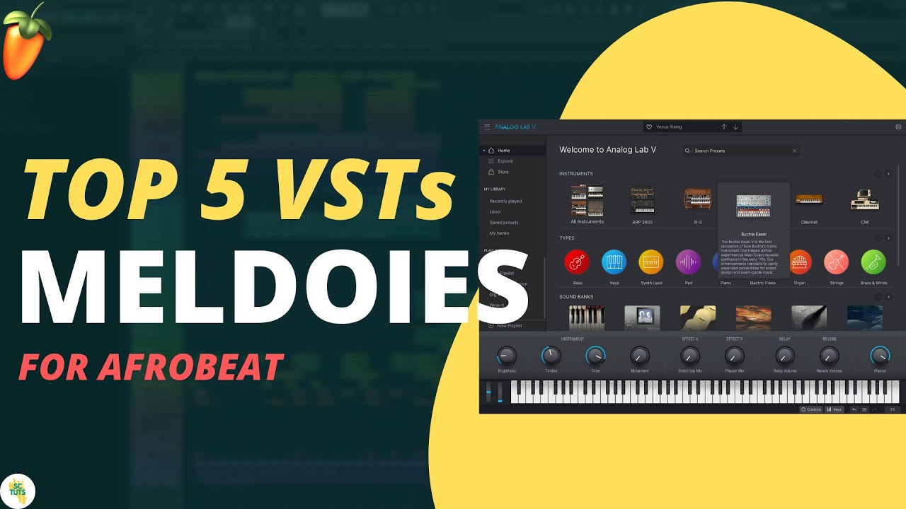 Top 5 VST for making melodies | FL Studio Afrobeat tutorial - YouTube