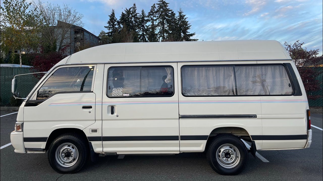1992 NISSAN CARAVAN VAN 4WD MT5 DIESEL TD27 45,000mi , 10 seats RHD JDM ...