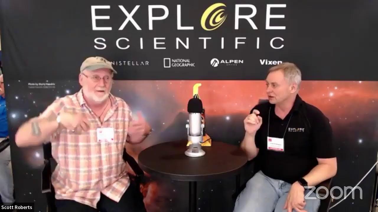 Normand Fullum - NEAF Expo 2023 Live – At the Explore Scientific Booth ...