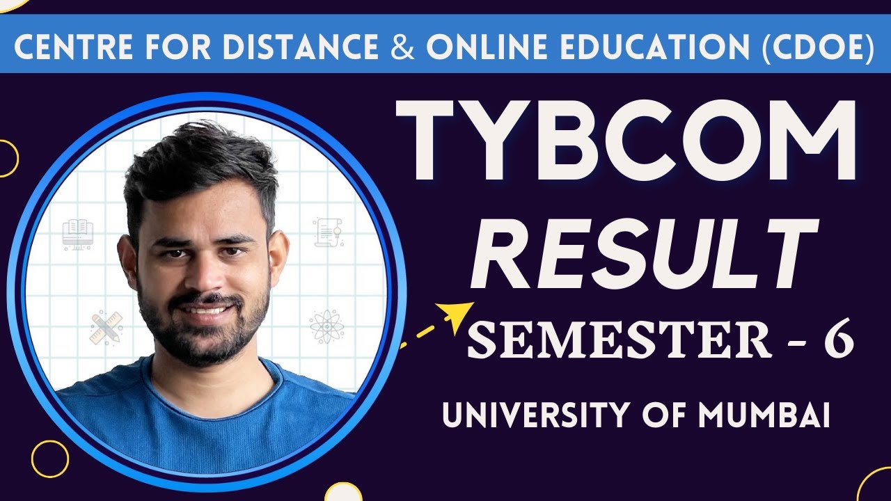TYBCOM IDOL Results Semester 6 | Centre for Distance and Online ...