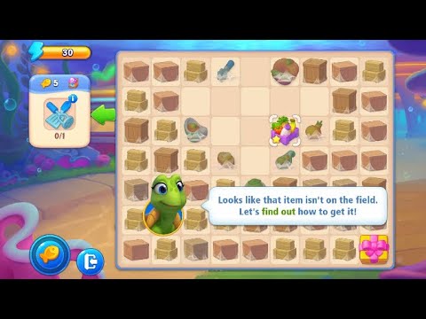Mobile game: Fishdom - Matching items in grocery store with 30 energy ...