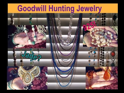 Goodwill Hunting for Jewelry - YouTube