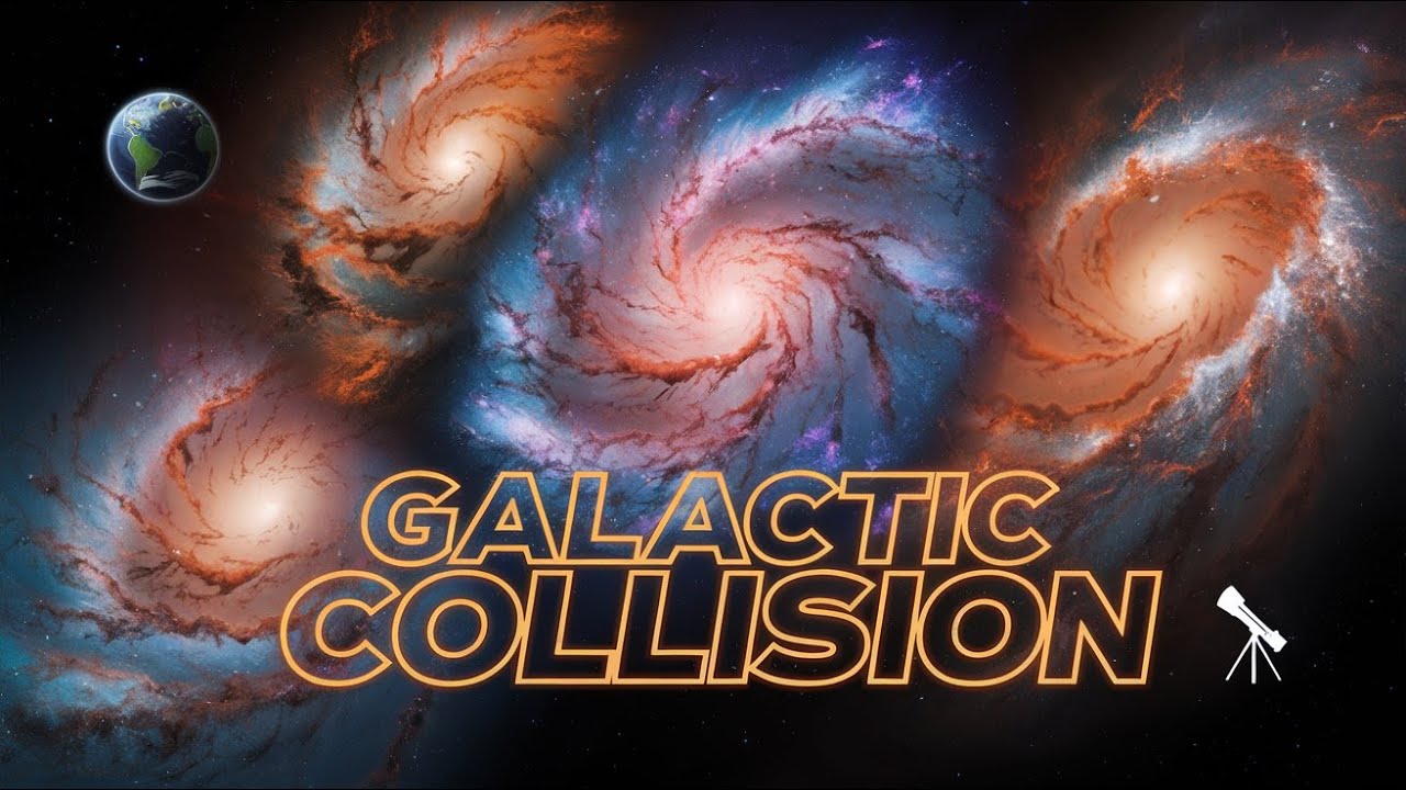 "Inside the Epic Galactic Collision: Unveiling the Wonders of ARP 272 ...