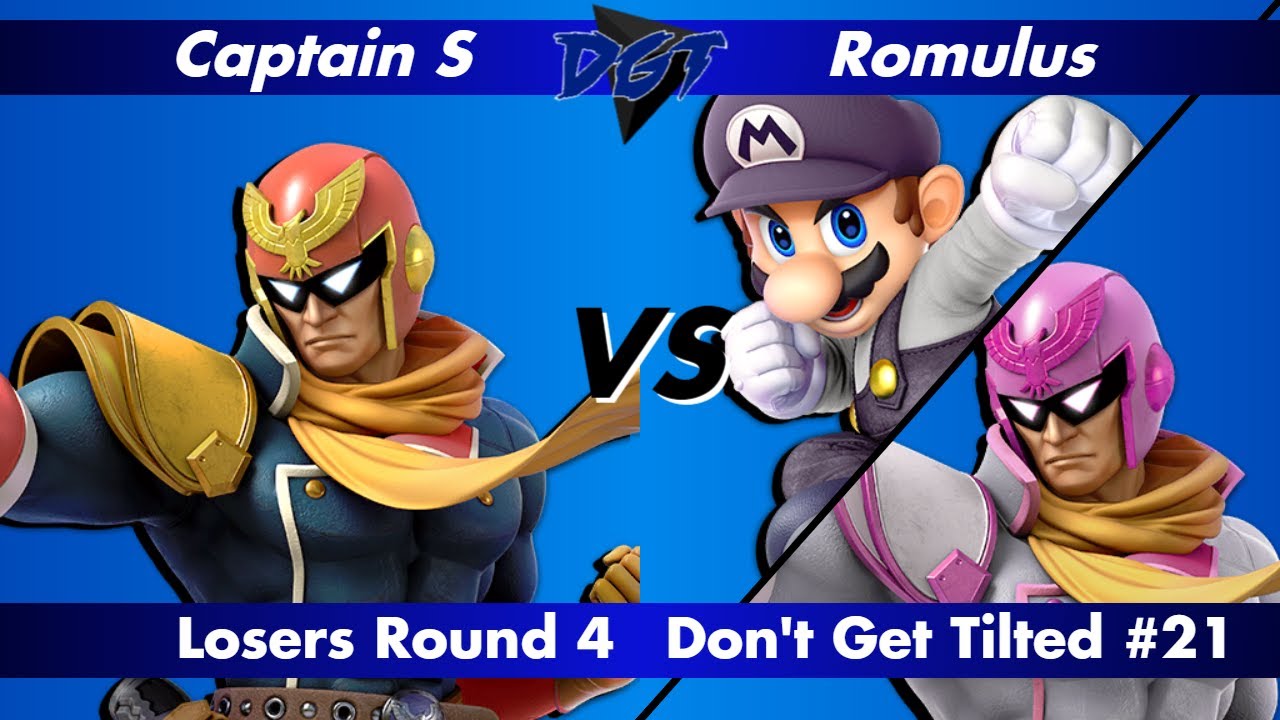 Don't Get Tilted #21 (Losers R4) - Captain S (Captain Falcon) vs. Romulus (Mario, Captain Falcon ...