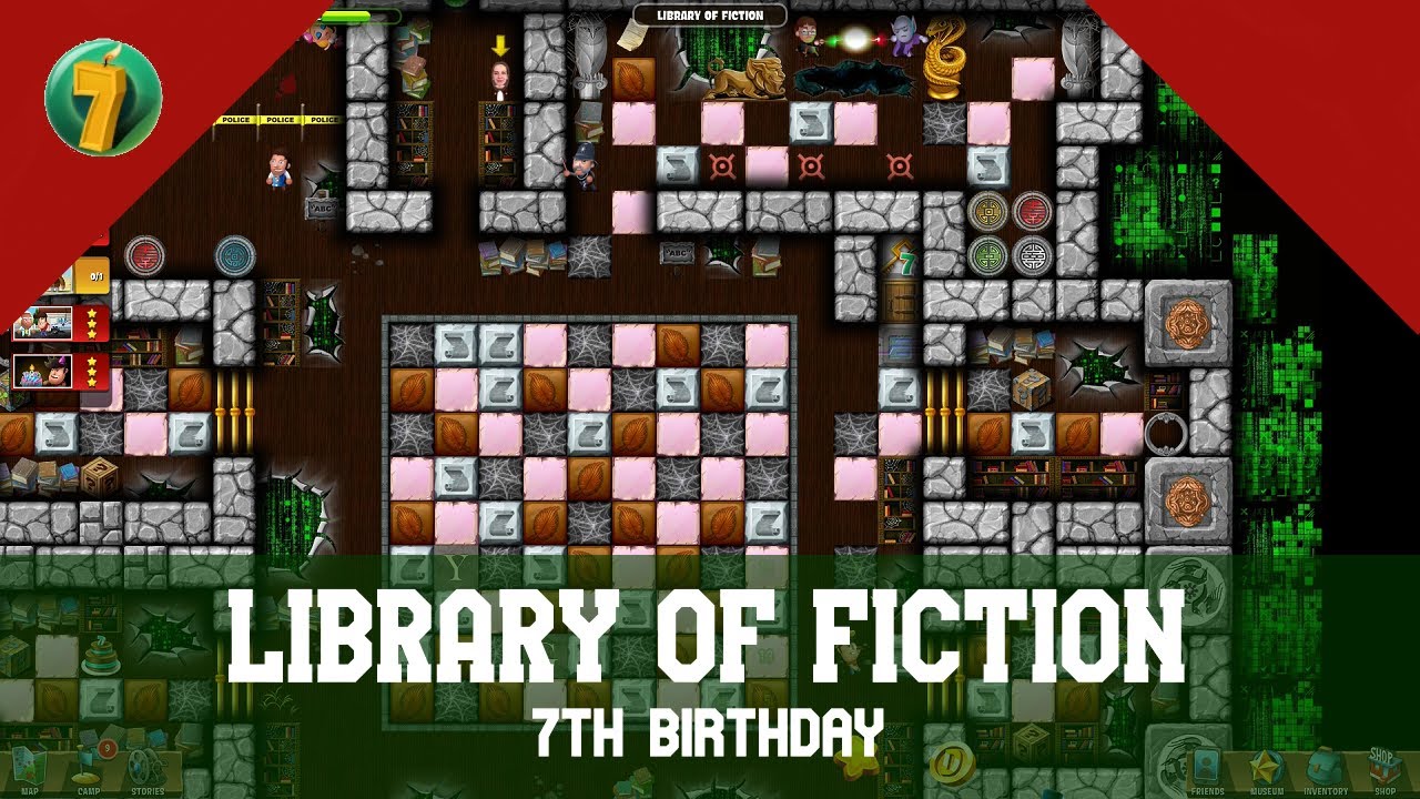 Library of Fiction | 7th Birthday #13 | Diggy's Adventure - YouTube
