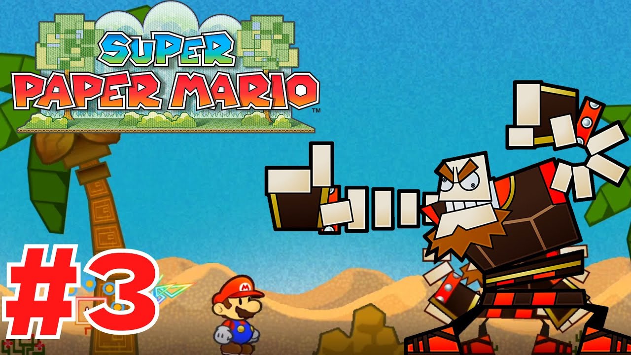 O' CHUNKS - Super Paper Mario Part 3 - YouTube