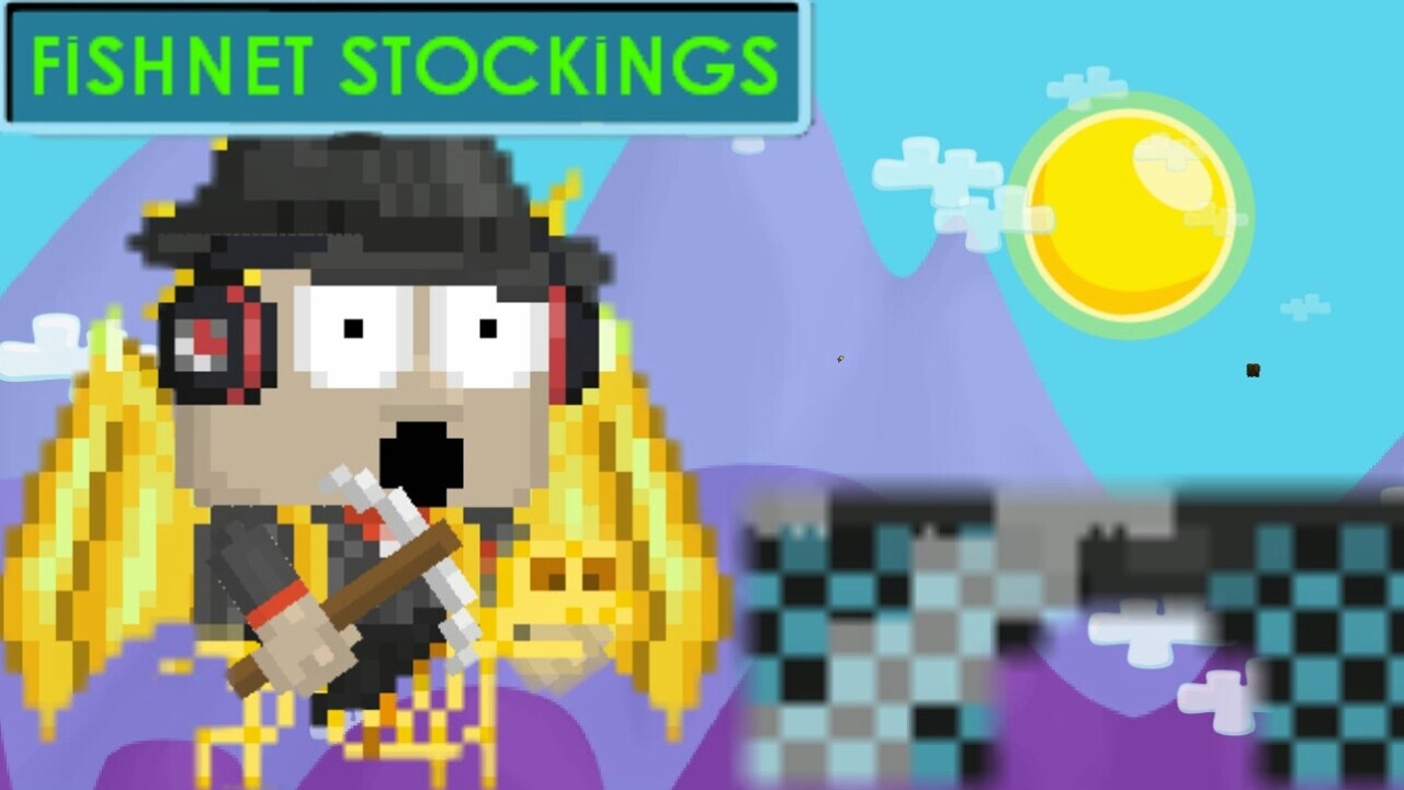 Growtopia | How to make a fishnet stockings - YouTube