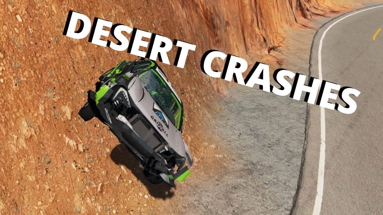 Desert Crashes - BeamNG.drive - YouTube