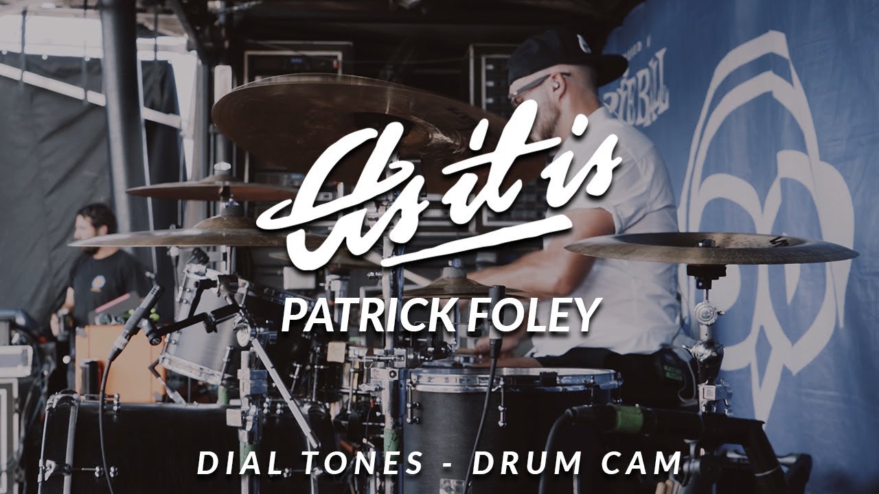 Patrick Foley of As It Is (Dial Tones - Drum Cam) - YouTube