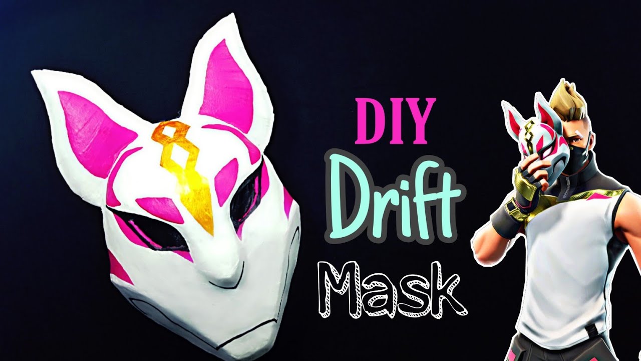 Making The DRIFT Mask | How to Make Drift Mask From FORTNITE - YouTube