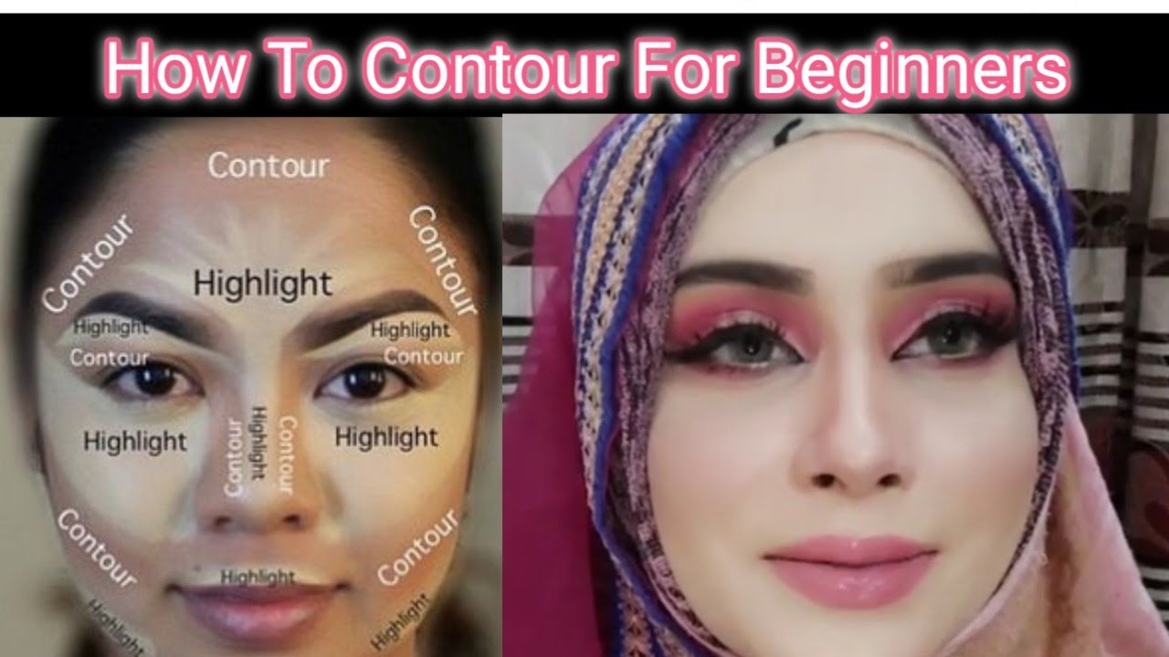 How To Contour// How To Contour Face//The Easiest Way To Apply Contour ...