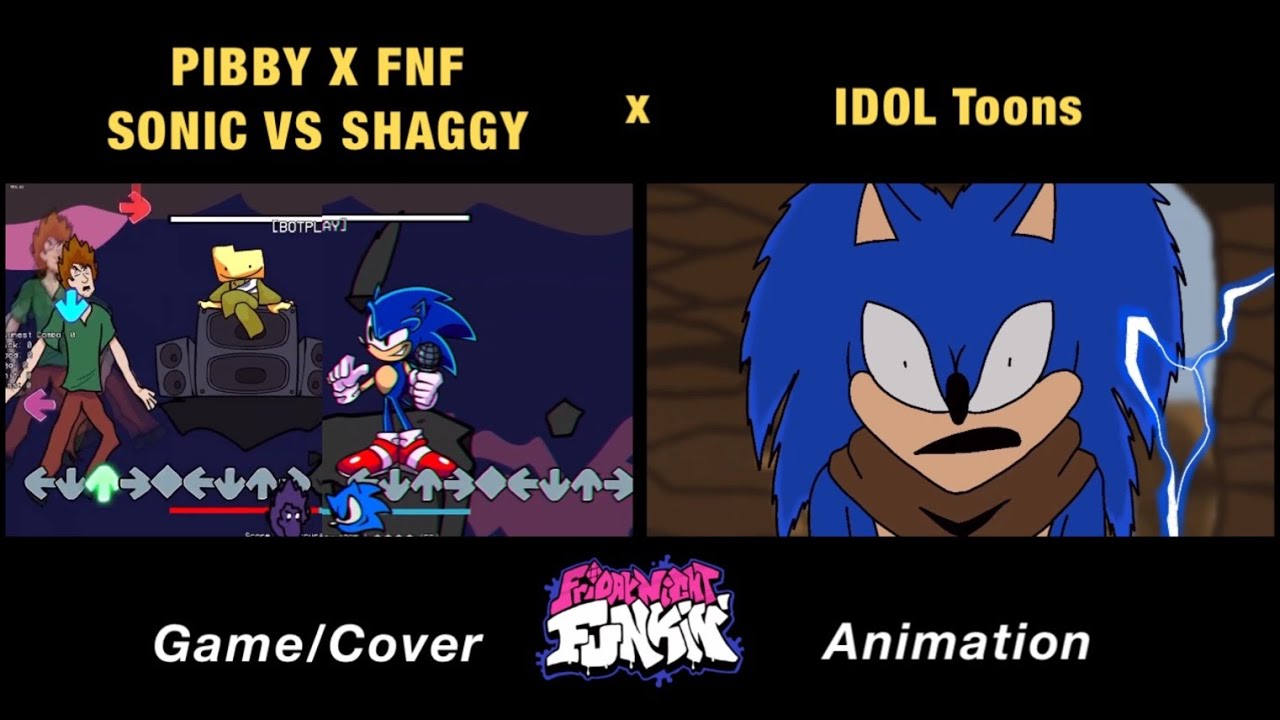 Corrupted Sonic Boom VS Shaggy | Come Learn With Pibby | GAME x FNF ...