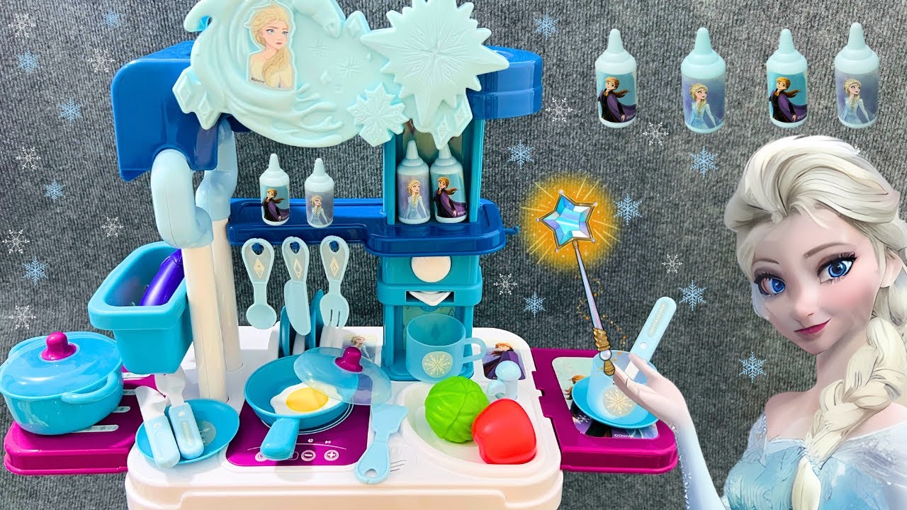 9 Minutes Satisfying with Unboxing Disney Frozen Elsa Toys Collection ...