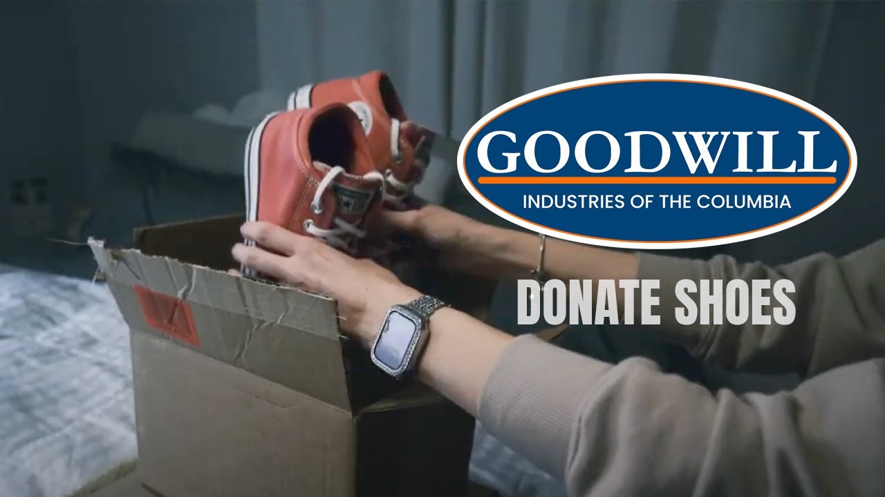 Goodwill - Donate Shoes - YouTube