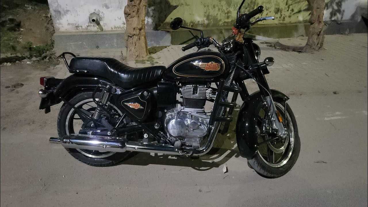 6 Feb 2025 Kya New Royal Enfield Bullet Battalion Black Modified Karwa ...