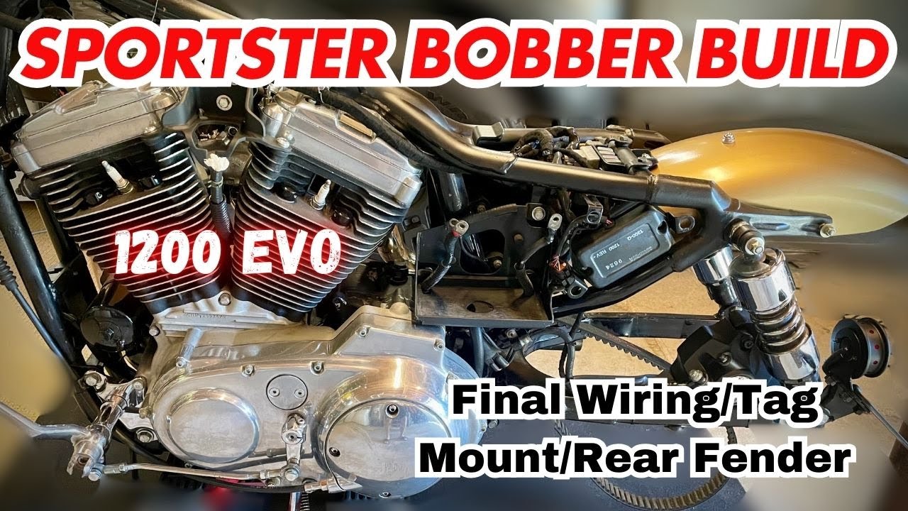 SPORTSTER 1200 BOBBER BUILD. Back Together on a BUDGET! 1997 Harley ...