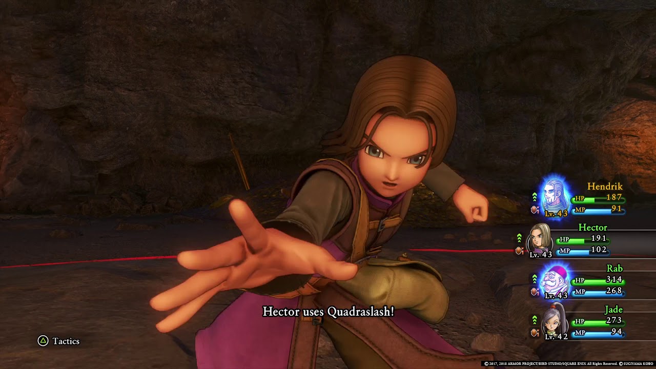 DRAGON QUEST XI: Rab gets Smacked! - YouTube