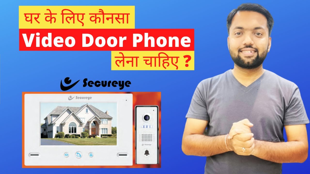 Secureye Video Door Phone। VDP For Home। Unboxing & Review - YouTube