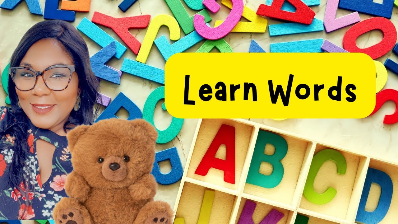 Learn Words Alphabet Letter Sounds Toddler Preschool Learning Video ...