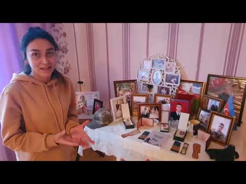Şəhid Abdurahman İsrafilovun həyat yoldaşını ziyarət etdik.