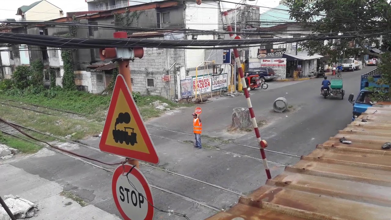 PNR Hyundai Rotem DMU at Piy Margal Railroad Crossing (Southbound ...