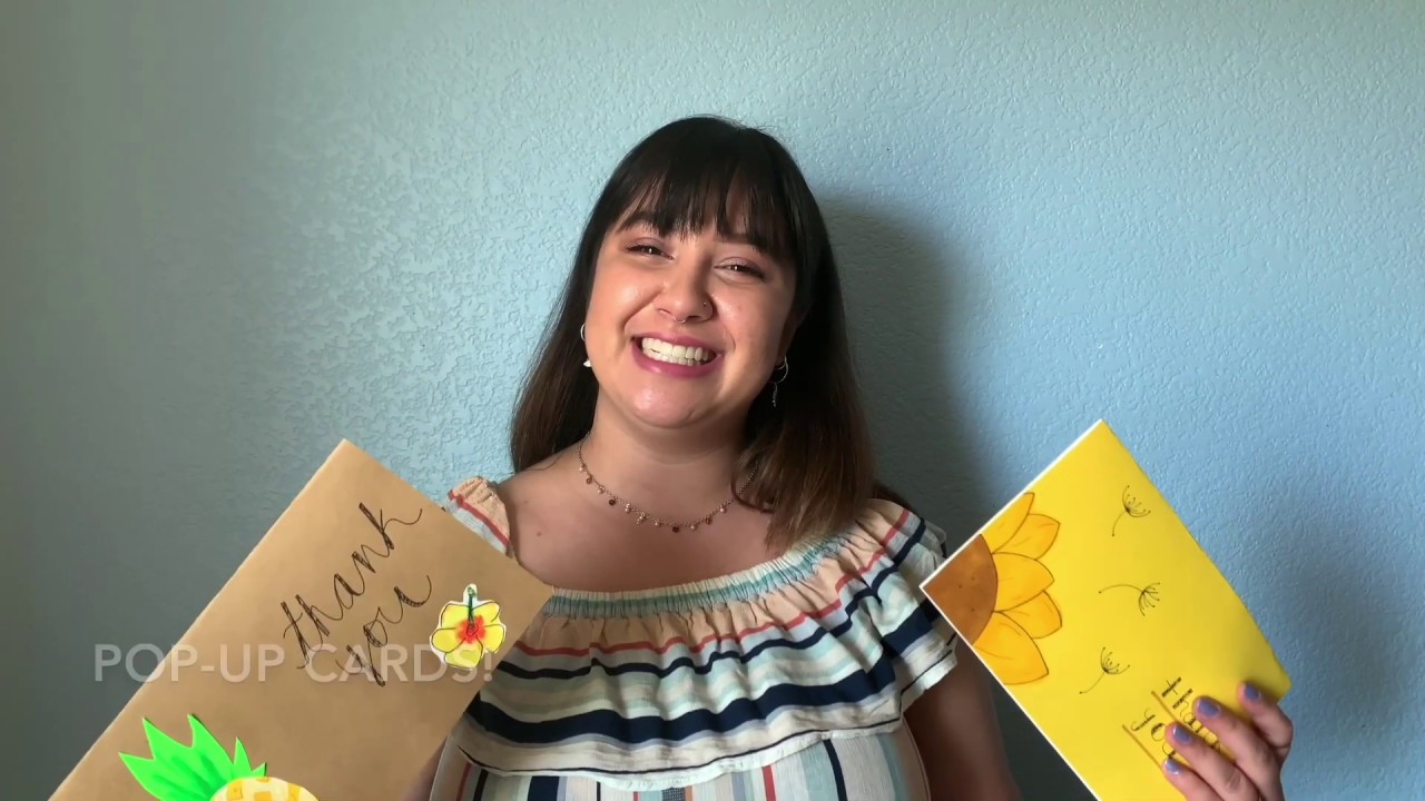 Easy Pop-Up Card Tutorial - YouTube