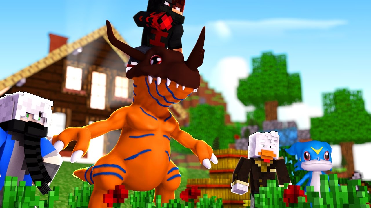 Minecraft: MUNDO DIGIMON - NOVA SÉRIE ! ‹ Ine › - YouTube