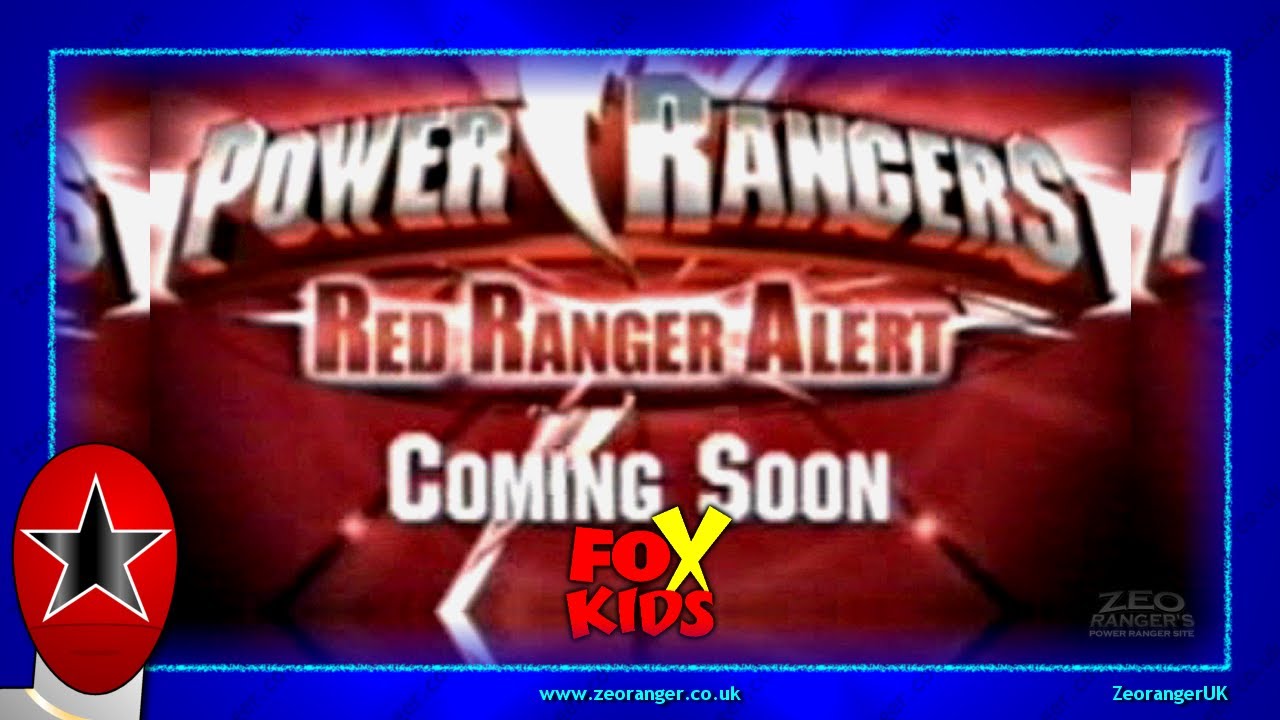 Red Ranger Alert Weekend Promo - Fox Kids 2003 - YouTube