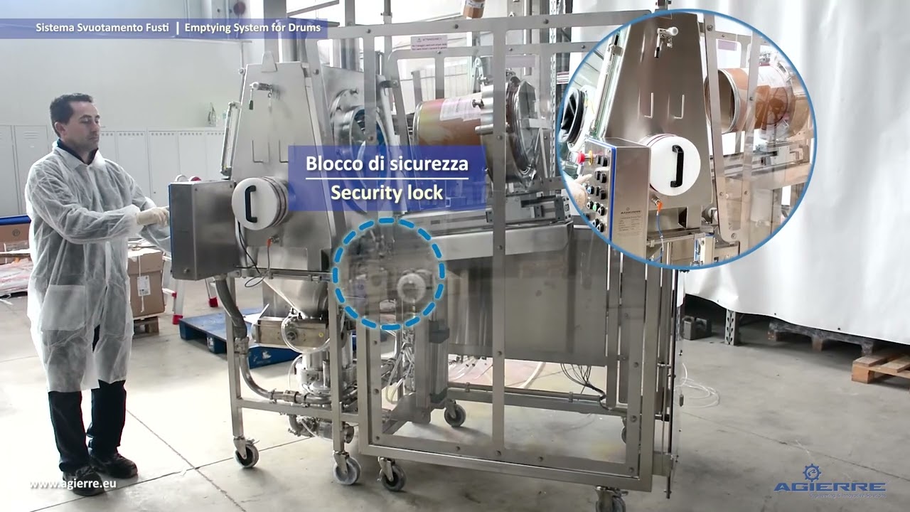 Emptying System for Drums - AGIERRE - YouTube