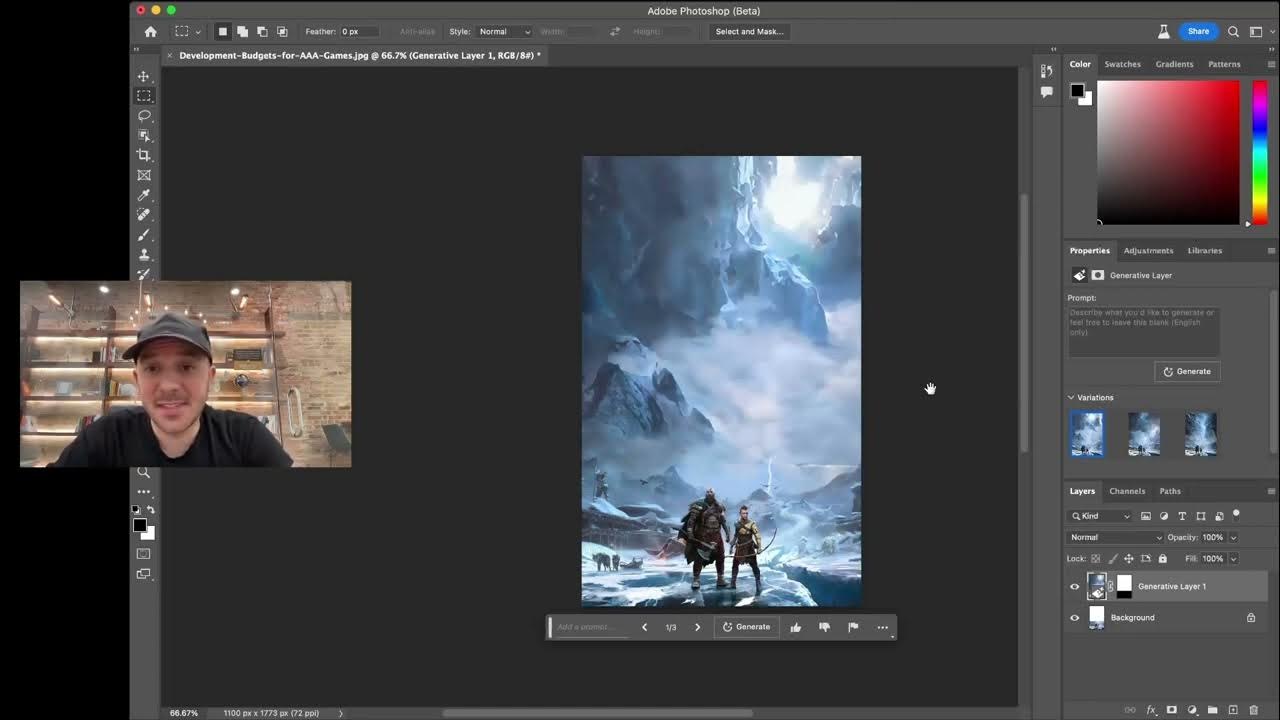 How to use Photoshop Generative Fill Tutorial - YouTube