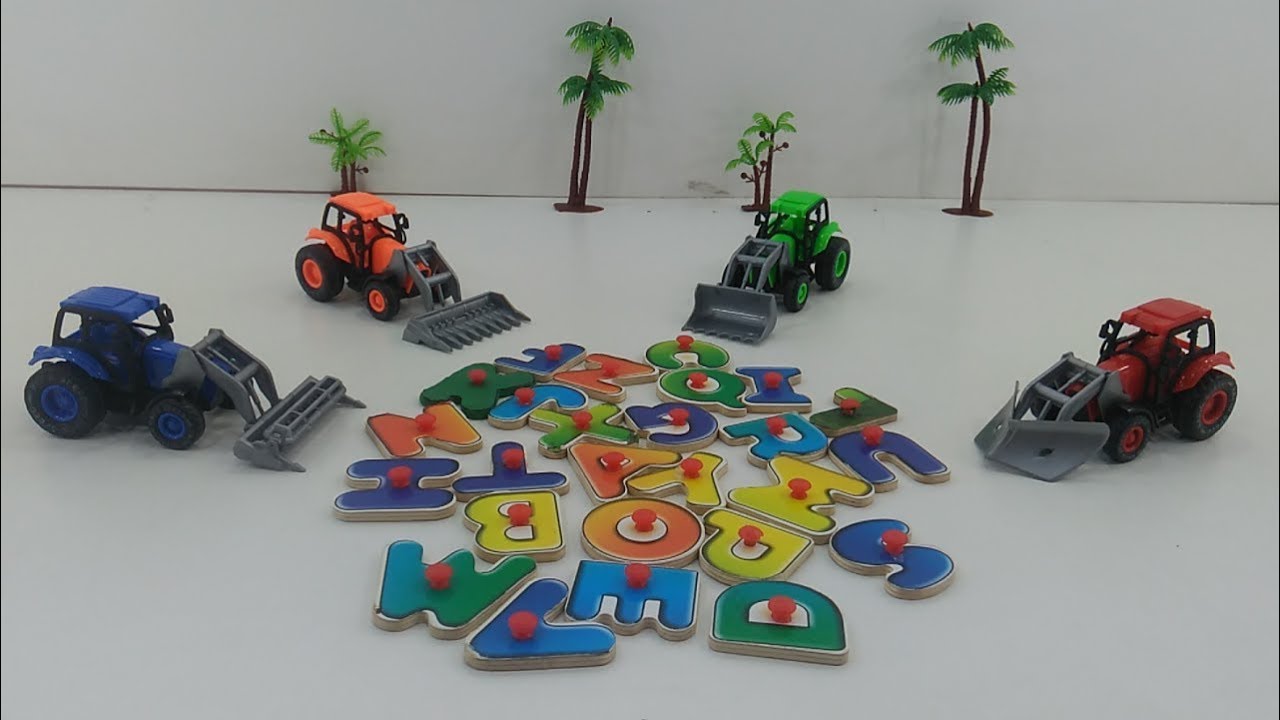 Learn Alphabets with Tractor | ABC Tractor | Alphabets - YouTube