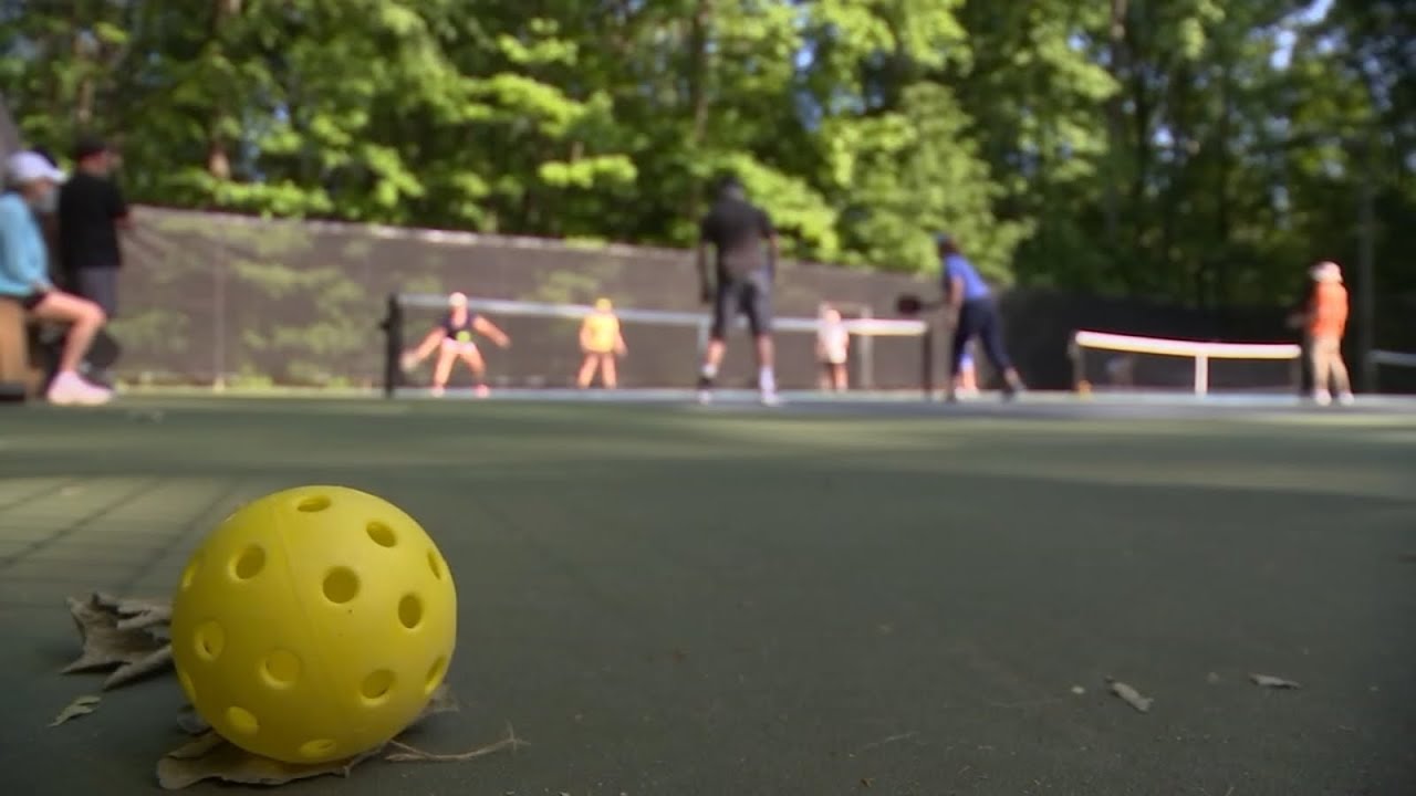 Pickleball enthusiasts welcome growth of sport in Triangle - YouTube