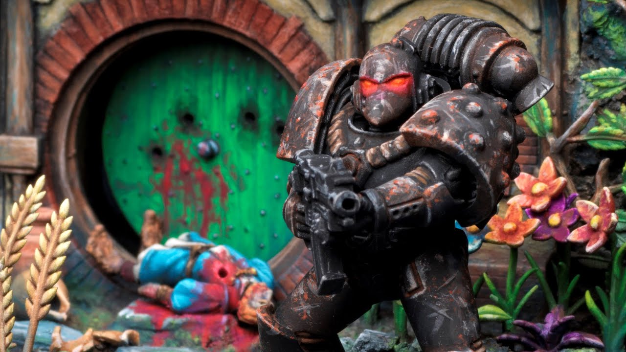 Warhammer Killed The Hobbit? - miniature diorama - YouTube