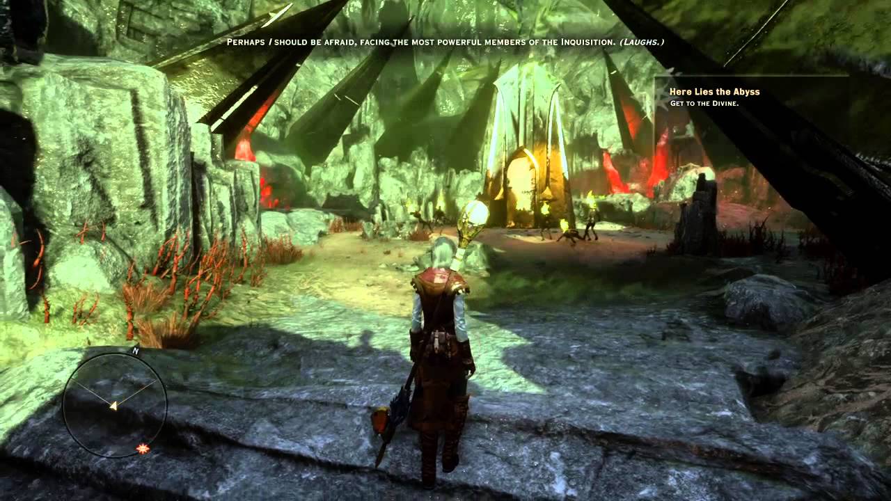 Dragon Age™: Inquisition - Fear Demon Taunts Iron Bull - YouTube